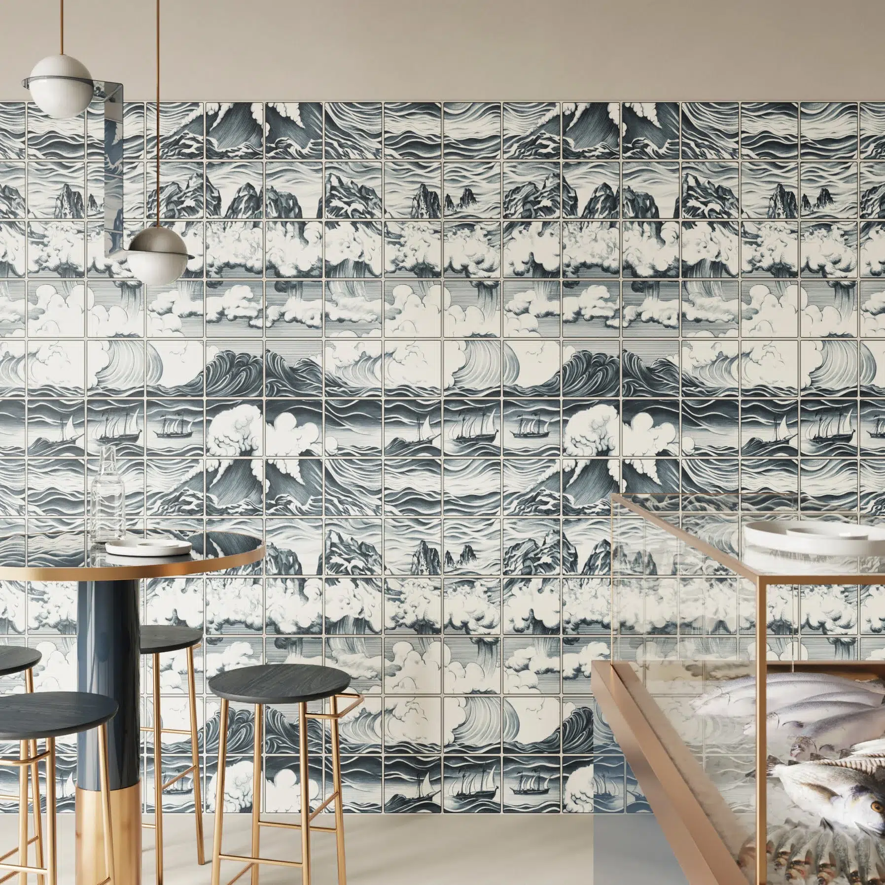 Italian Ceramic Tiles at Tortona Lab Milan | Bardelli